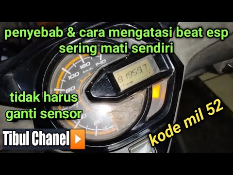cara mengatasi beat esp sering mati sendiri kode mil 52 beat esp - YouTube