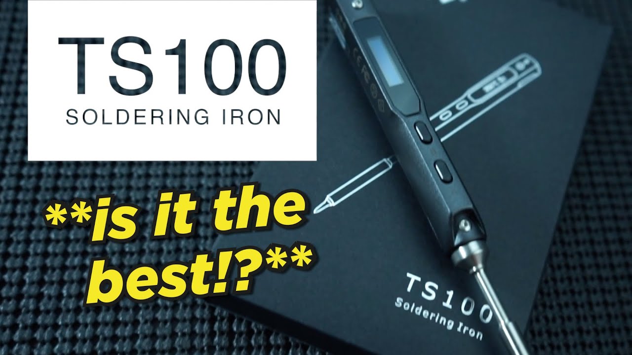 TS100 Soldering Iron perfect for FPV soldering - YouTube