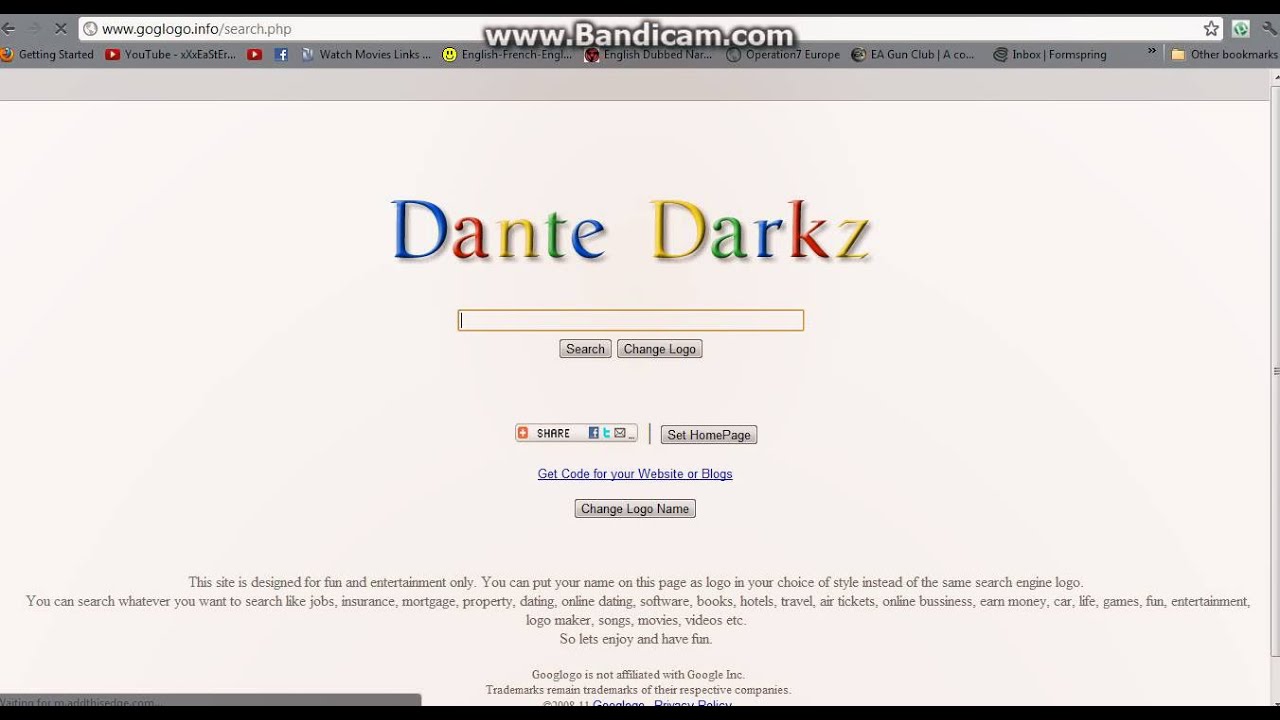 How to make your own google. - YouTube
