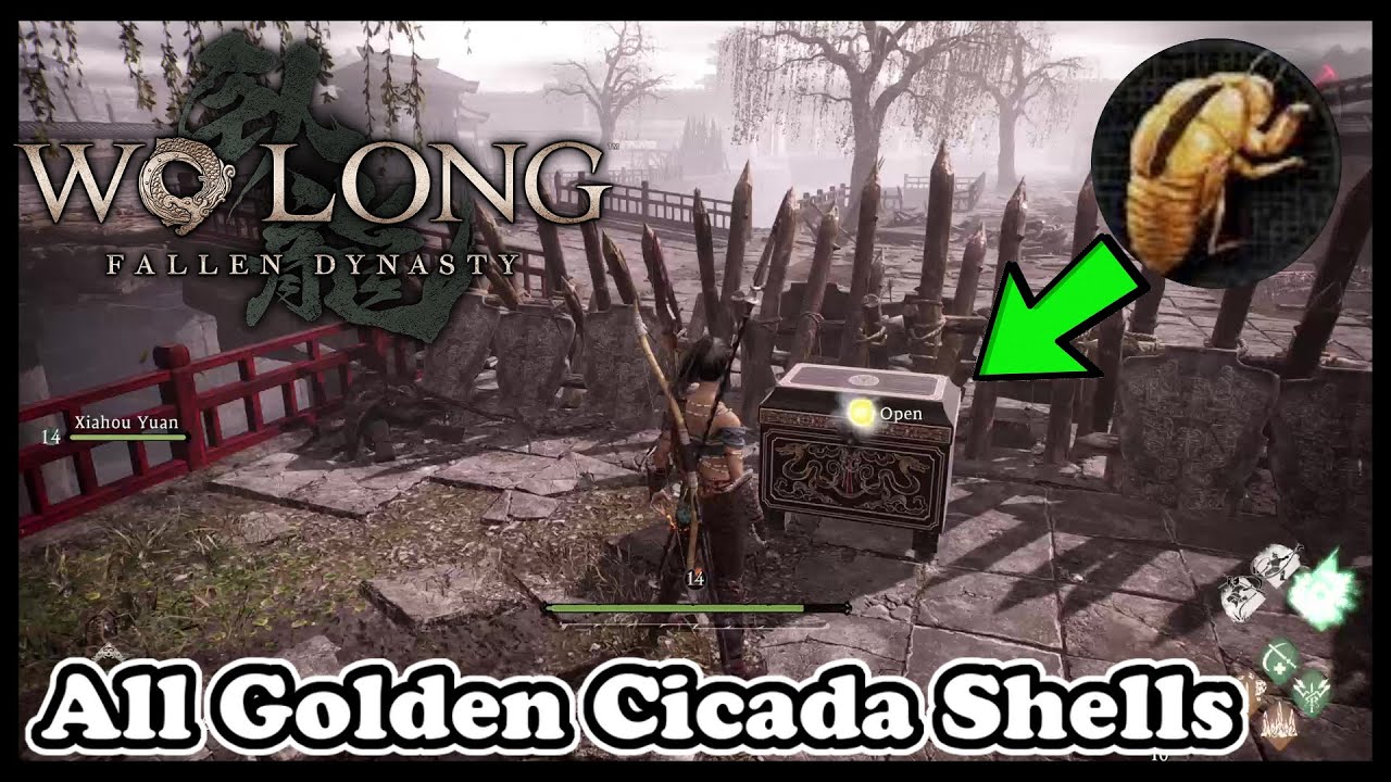 Wo Long All Golden Cicada Shell Locations in Wo Long Fallen Dynasty ...