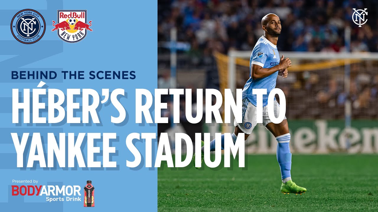 Héber’s Return To Yankee Stadium | NYC v RBNY | 09.25.21 - YouTube
