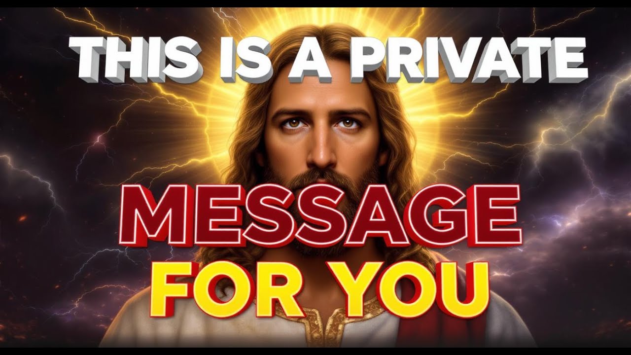 🔴GOD SAYS: THIS IS A PRIVATE MESSAGE ONLY FOR YOU.. | God Message For ...