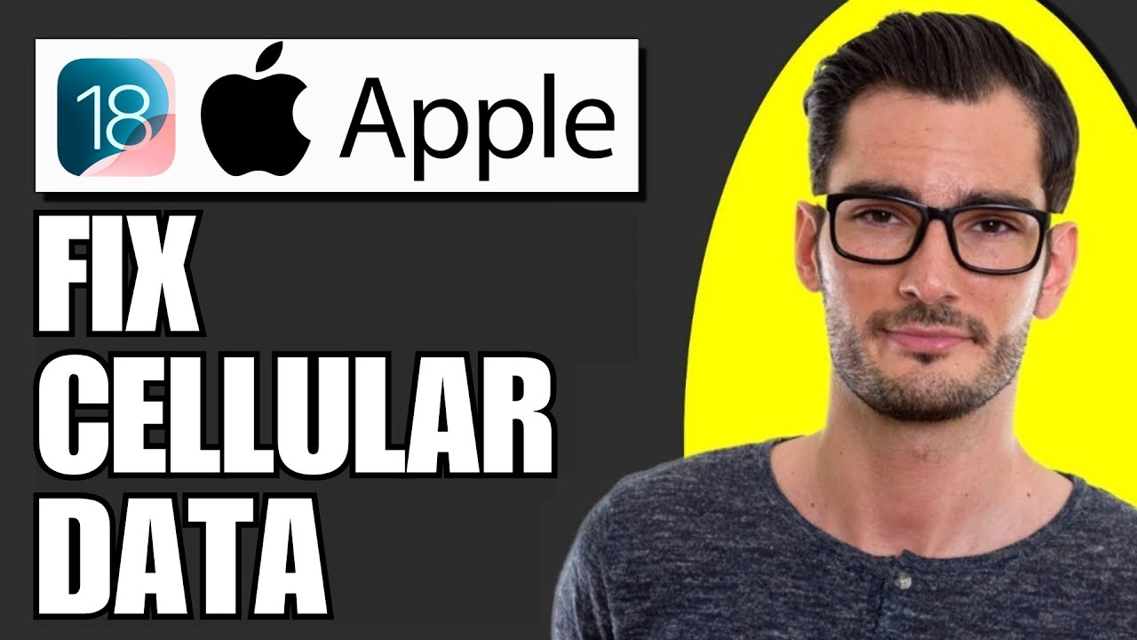 How To Fix Cellular Data Not Working On iPhone (Simple) - YouTube