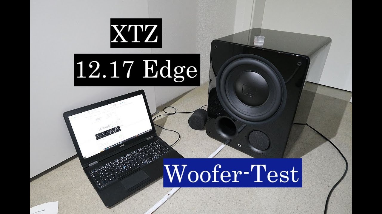 XTZ 12.17 Edge - Woofer-Test - YouTube