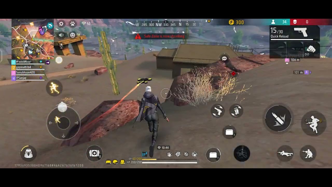 free fire videos || free fire play day 10 || free fire game video 😁 ...