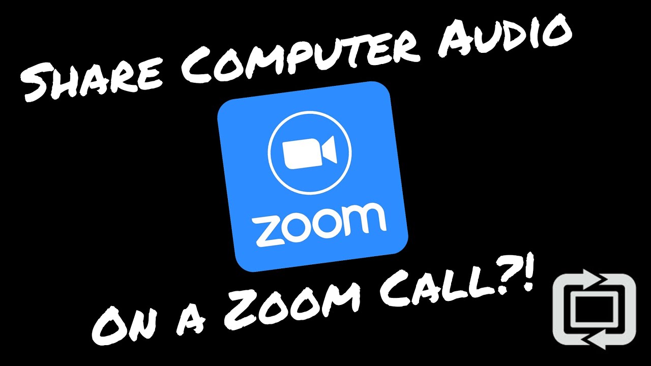 Share video or computer audio in a Zoom meeting - YouTube
