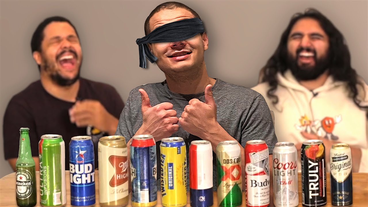 Can An Alcoholic Guess All The Beers? - YouTube