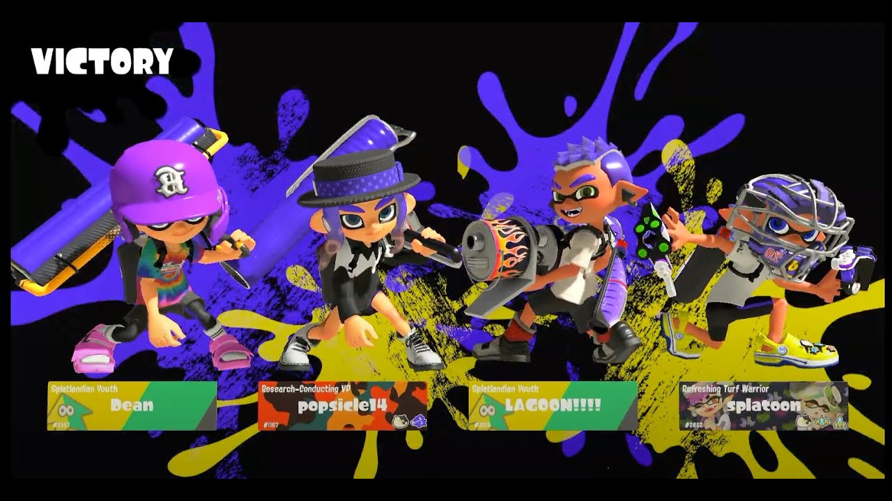 Splatoon 3 - Manta Maria (weapon: Dark Tetra Dualies) (Game #19 ...
