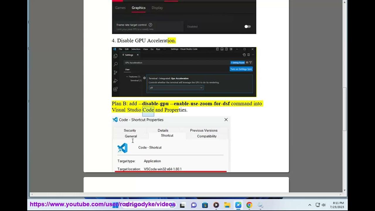 Fix Visual Studio Code blurry text on Windows (11/27/2023 Updated) - YouTube