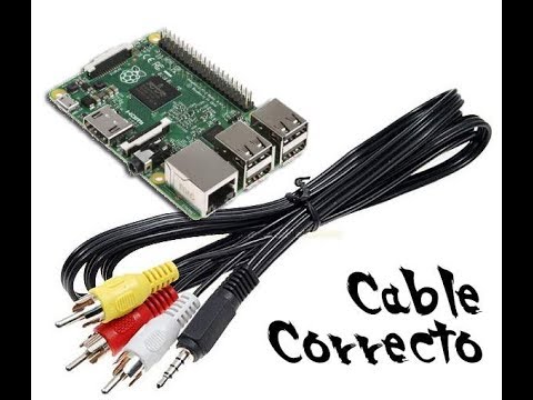 Guia RaspBerry Pi2 Cable Jack a RCA Correcto - YouTube