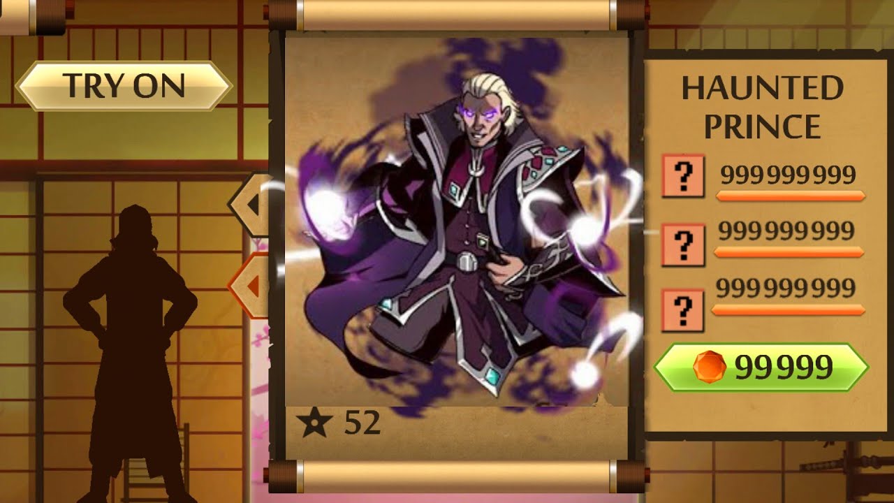 Shadow Fight 2 The Most Powerful Haunted Prince - YouTube