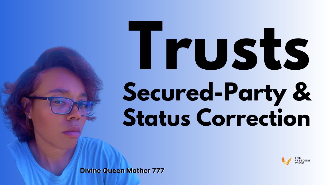 TRUSTS, STATUS CORRECTION & OPERATING IN THE PRIVATE - DIVINE TRUST ...