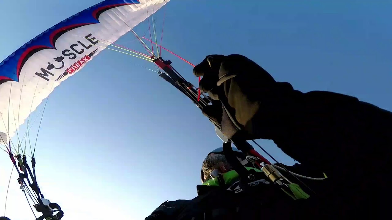 Tumble fail, acro paragliding - YouTube