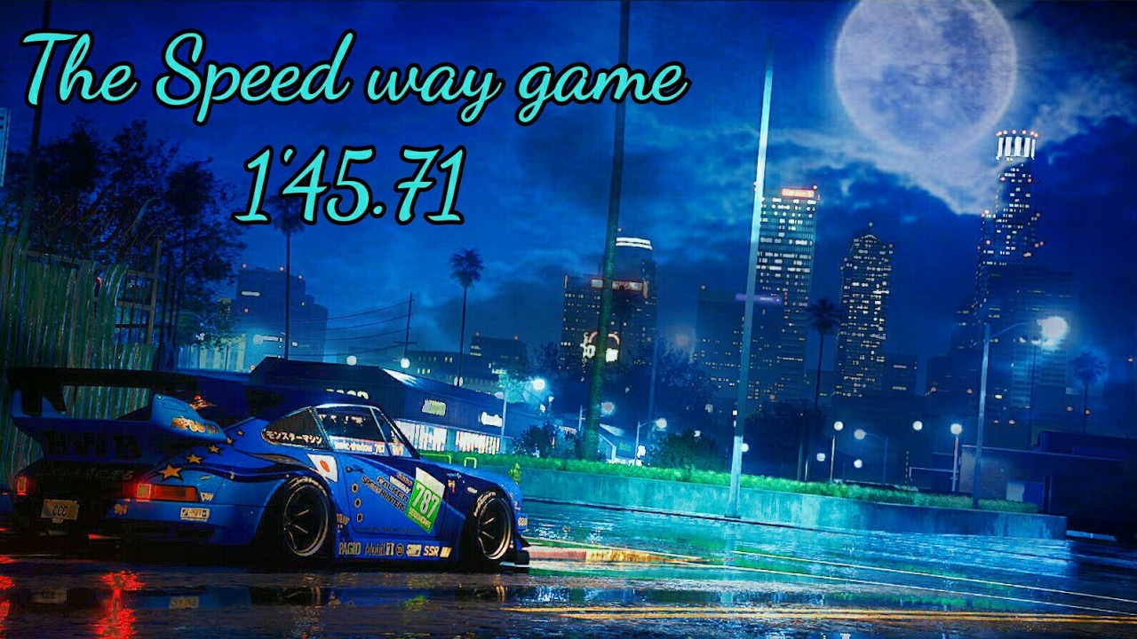 Need for speed 2015：The Speed way game (スピードウェイ・ゲーム) 1'45.71 RSR - YouTube
