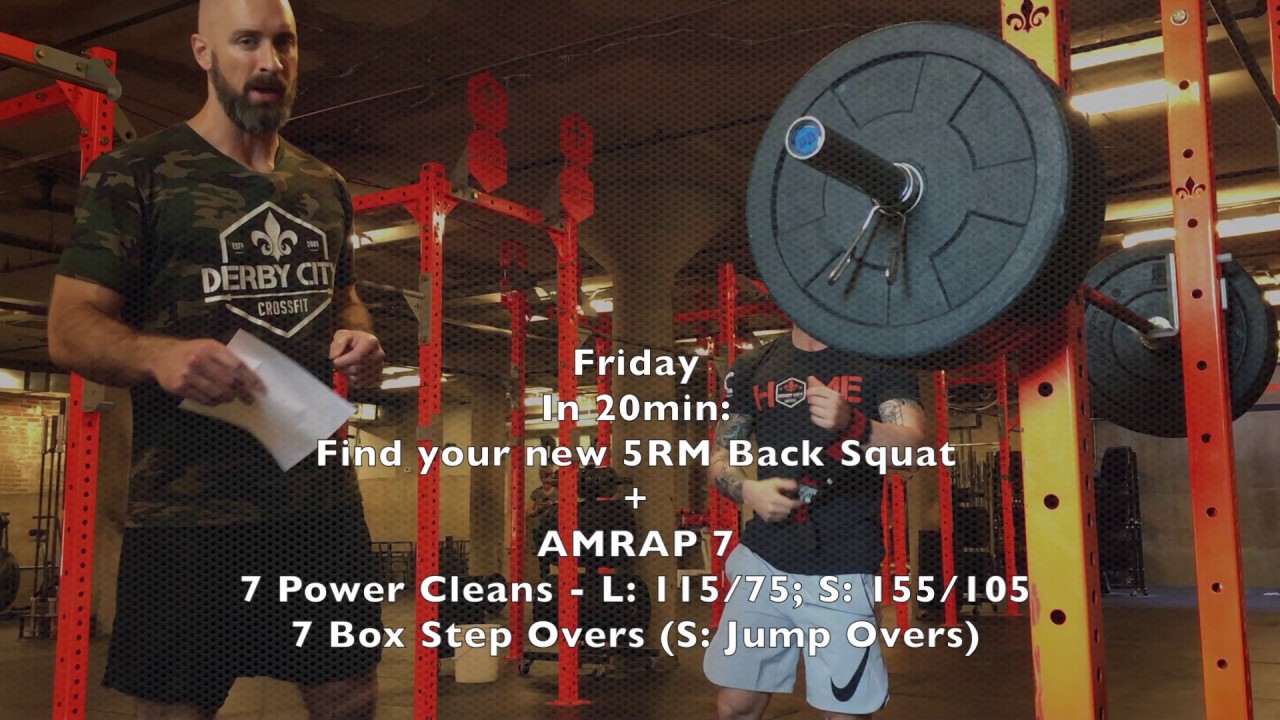 Programming Video - Week of 11/21/16 - Derby City CrossFit - Louisville ...
