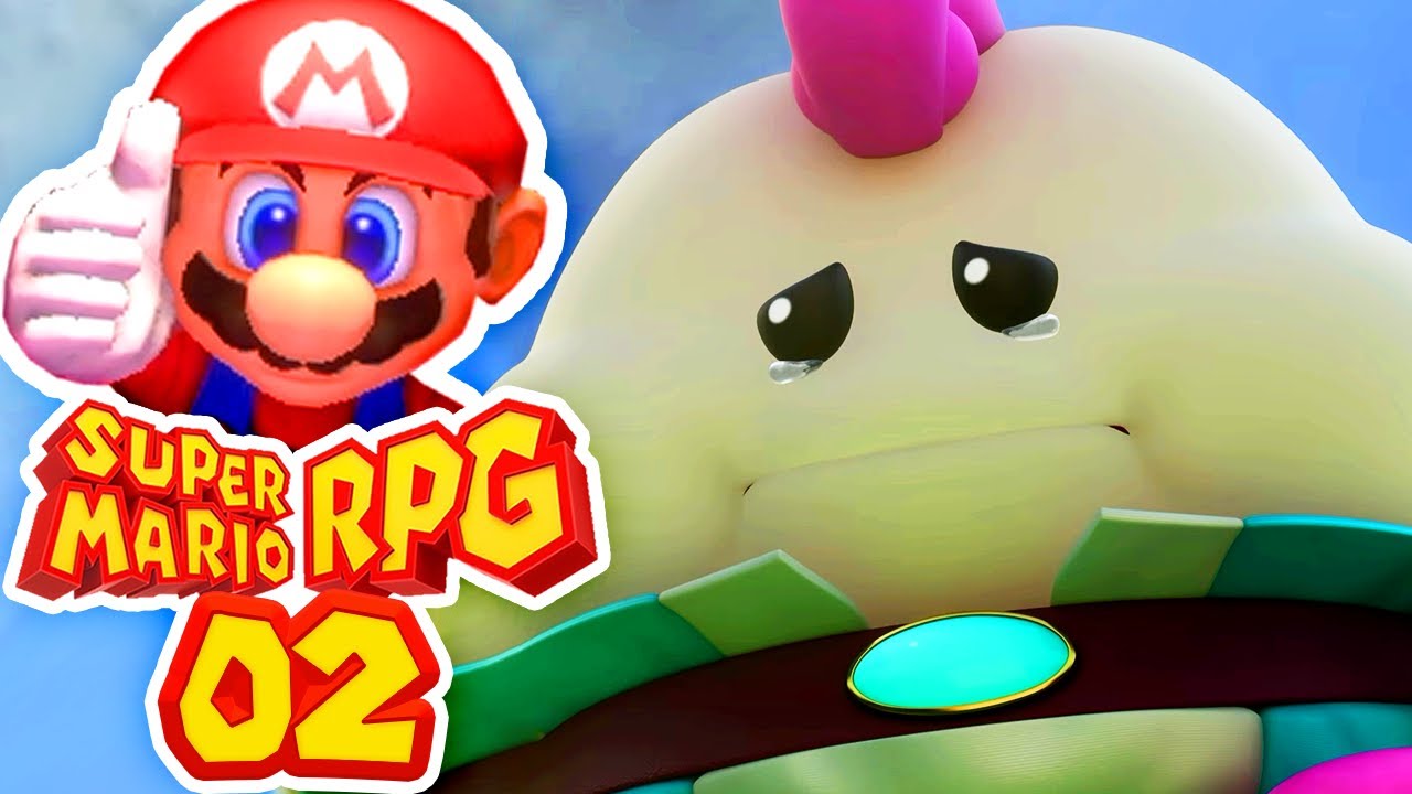MALLOW der Frosch im PILZ PALAST & Kroko am Diebespfad! Super Mario RPG ...