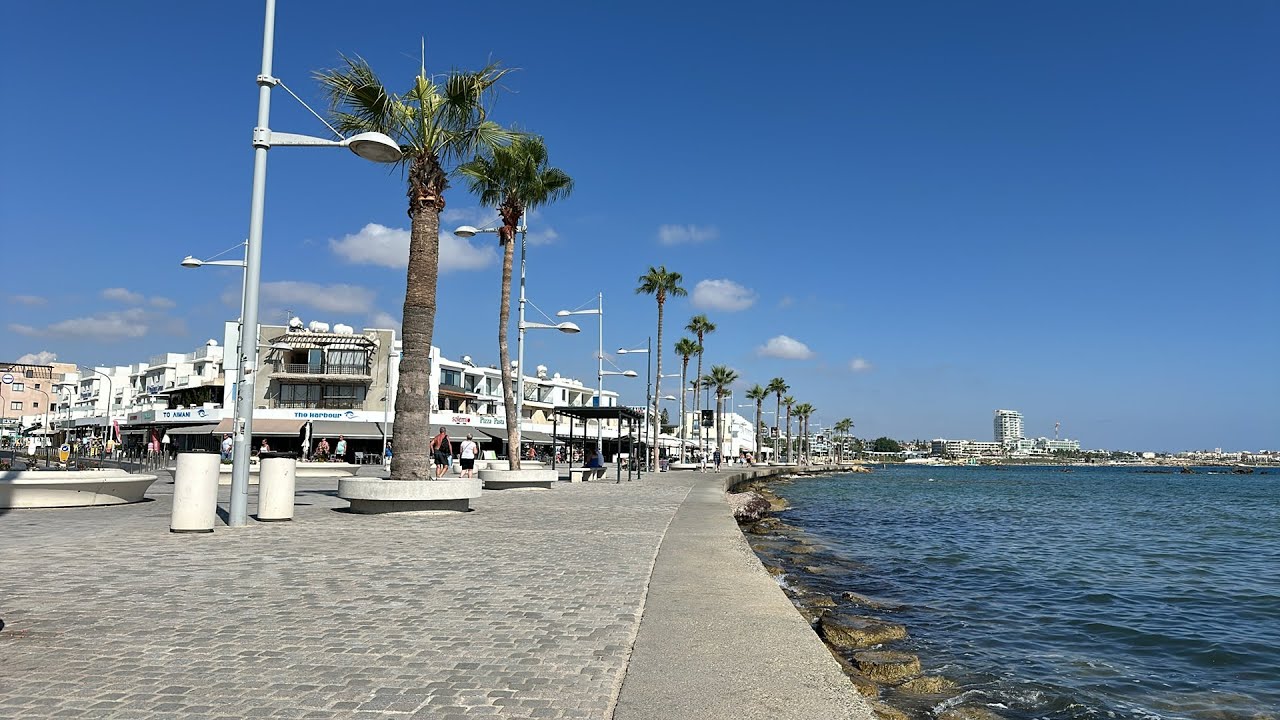 🔴Lifes Worldwide Adventures is live from Paphos Seafront on Cyprus ...