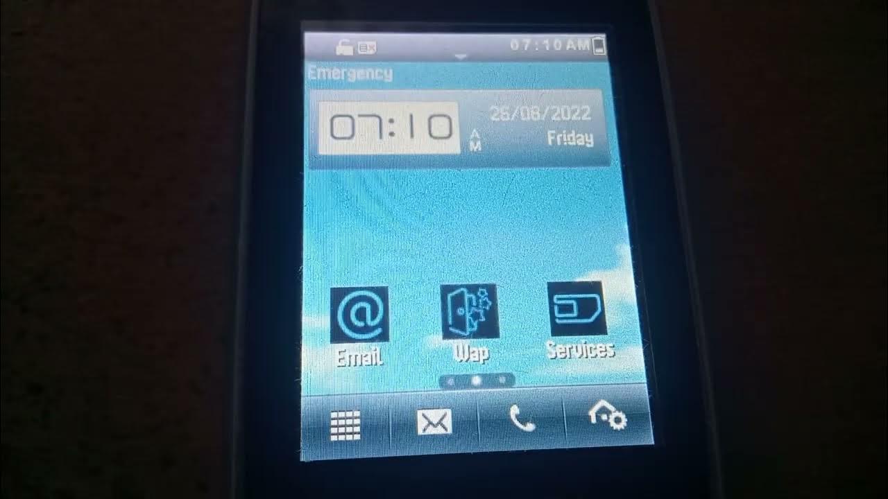 Alcatel OT-602a (Movistar) Startup/Shutdown - YouTube