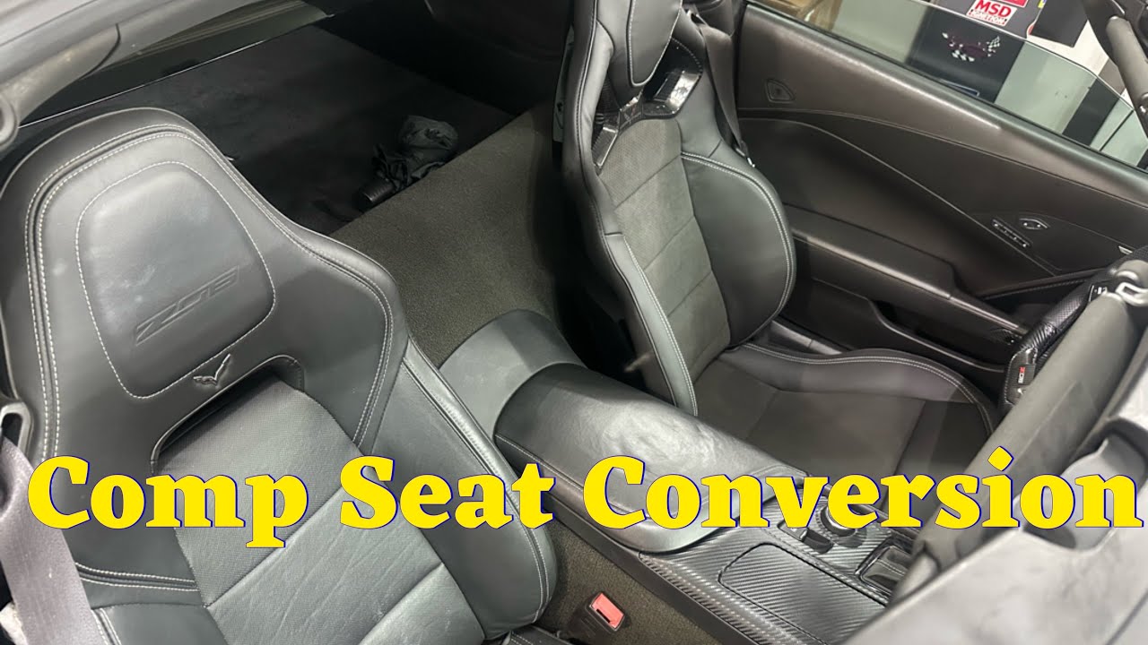 Corvette Competition Seat Conversion - YouTube