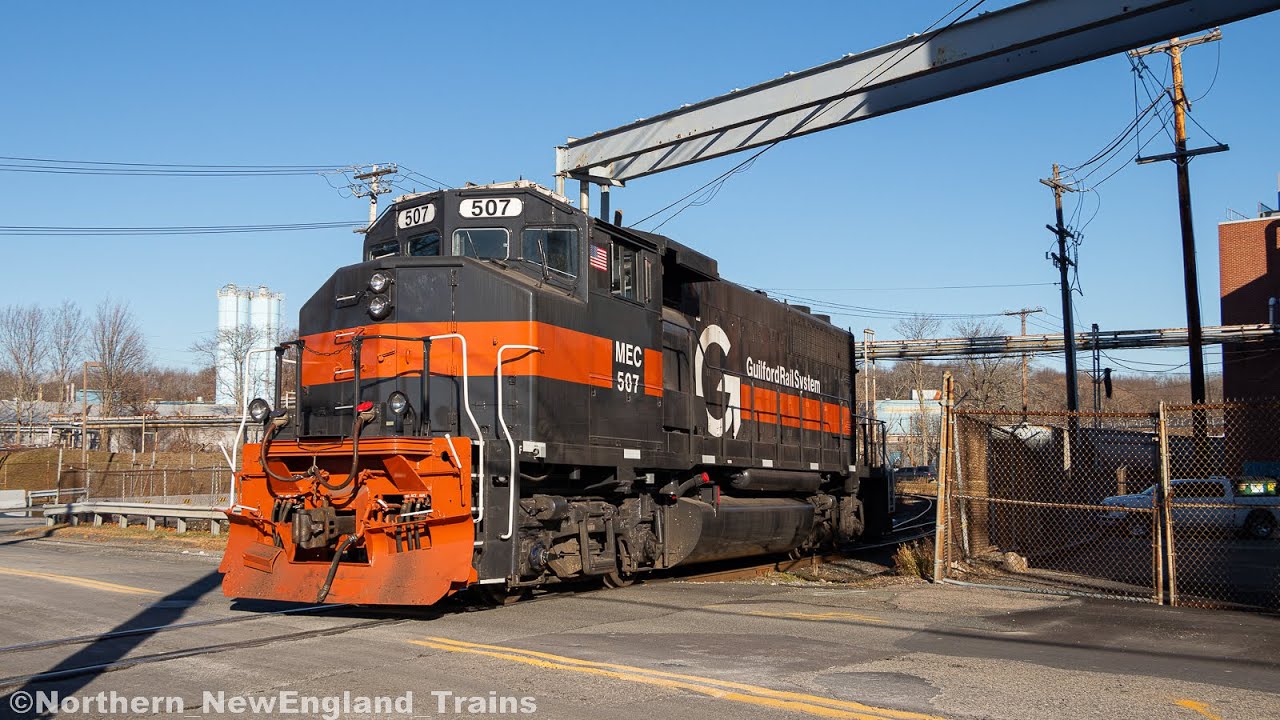 Pan Am BO-1 with MEC 507 "Guilford Heritage" on the Danvers Branch | 12 ...