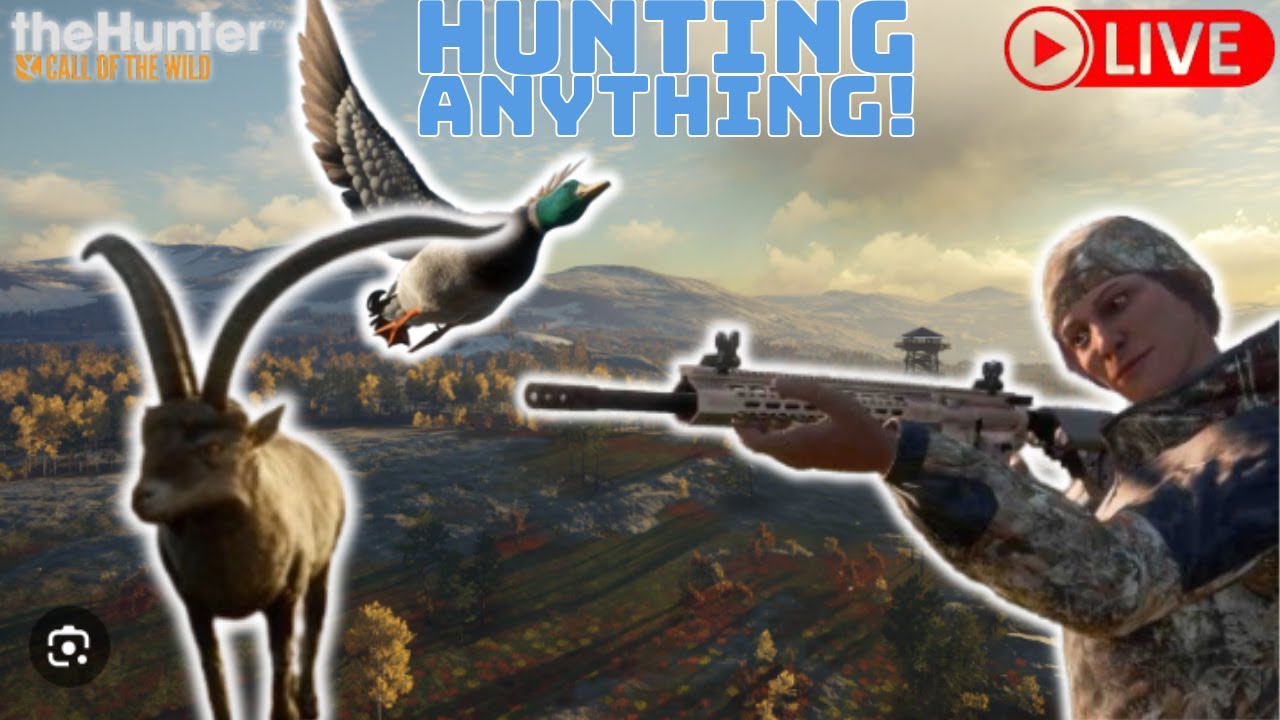 The Hunter call of the wild live|Hunting for anything! - YouTube
