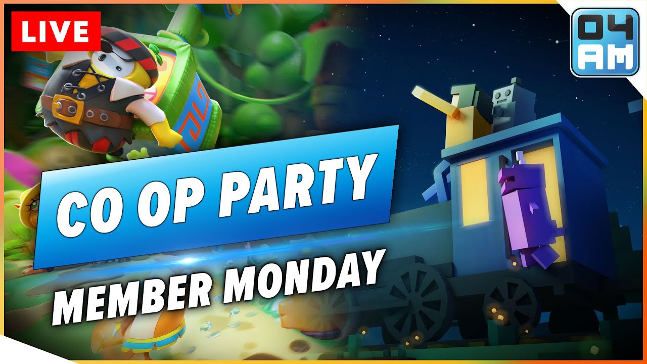 🔴MEMBER MONDAY - Chilling & Co Op Party Games Together! - YouTube