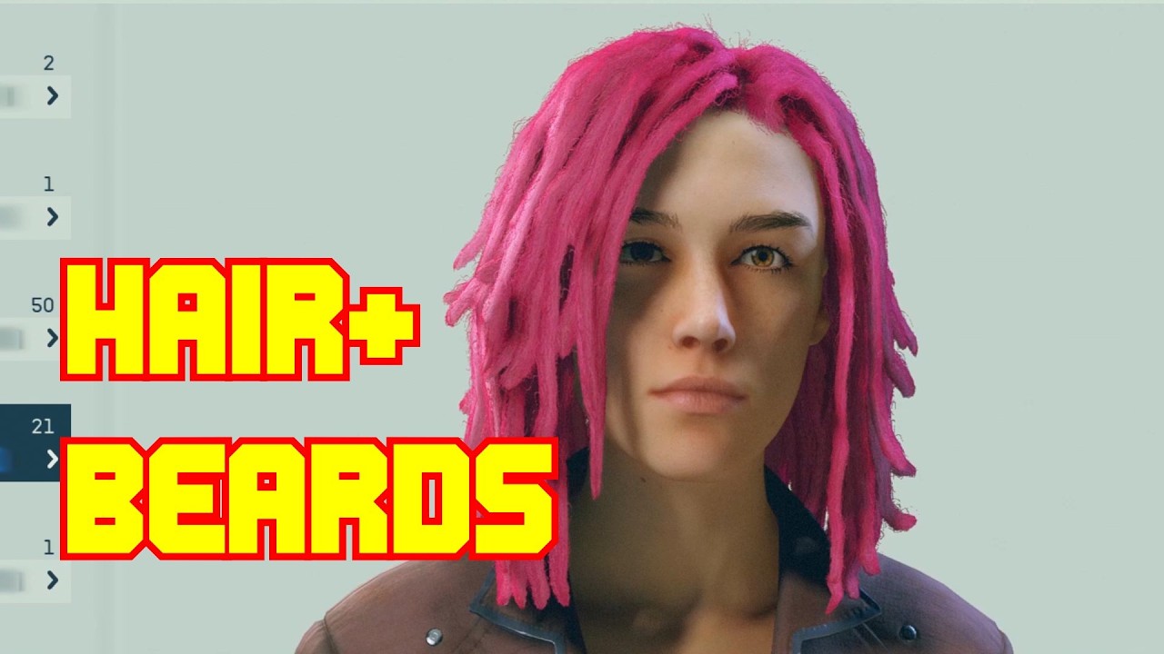 This mod should be part of base game. Starfield Hair+Beards - YouTube