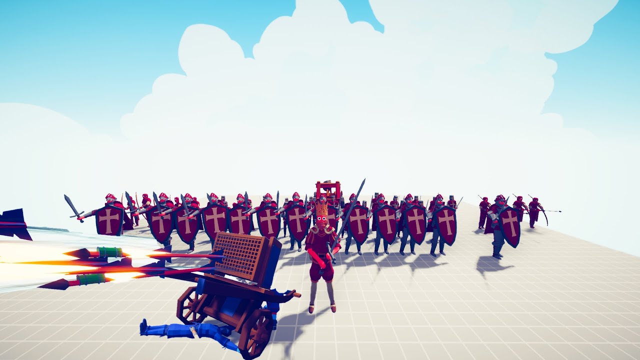 The king will meet his enemies | TABS - Totally Accurate Battle ...