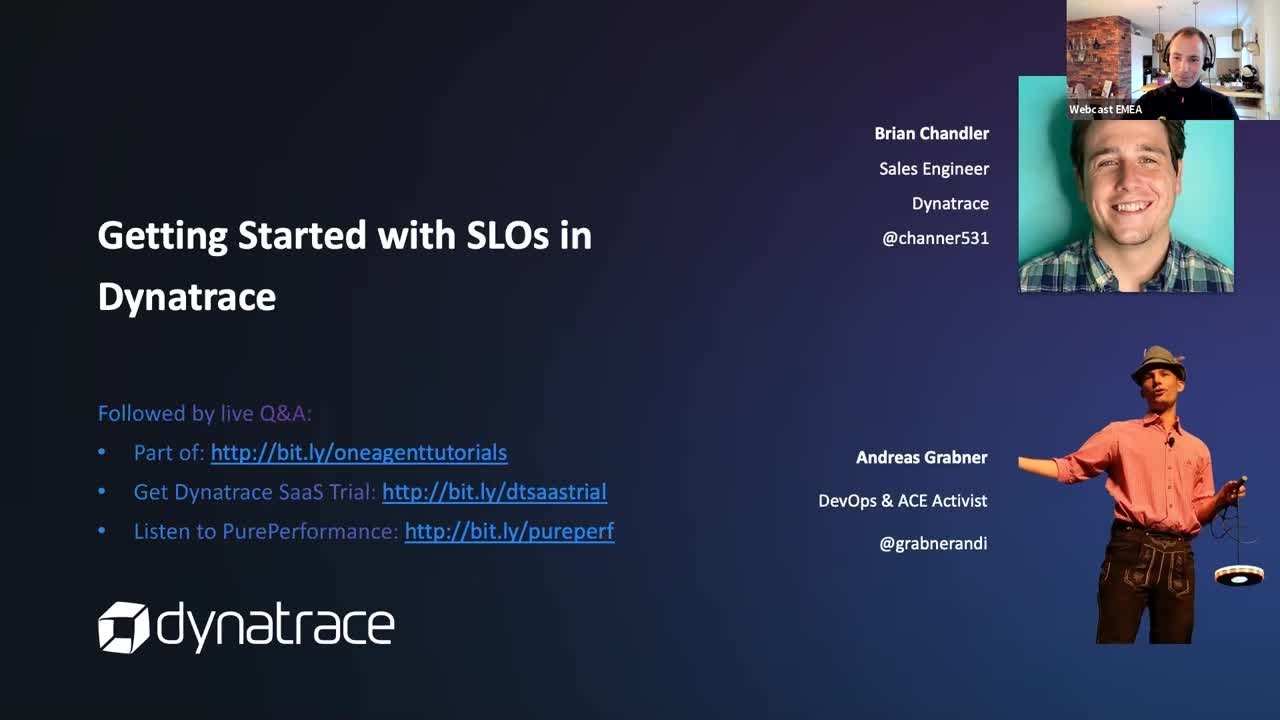 Getting Started with SLOs in Dynatrace - YouTube