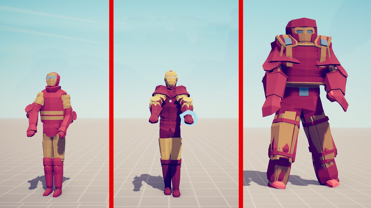 EVOLUTION OF IRONMAN - Totally Accurate Battle Simulator - YouTube