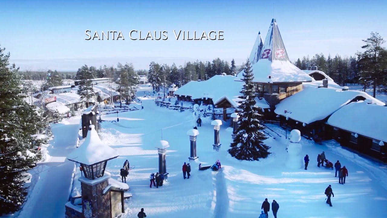 Rovaniemi - The Official Hometown of Santa Claus in winter - YouTube