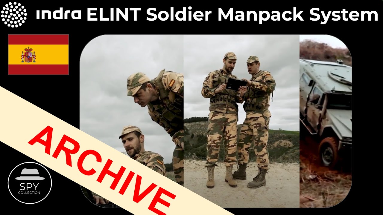 Indra ELINT (Electronic Intelligence) Soldier Manpack System - YouTube