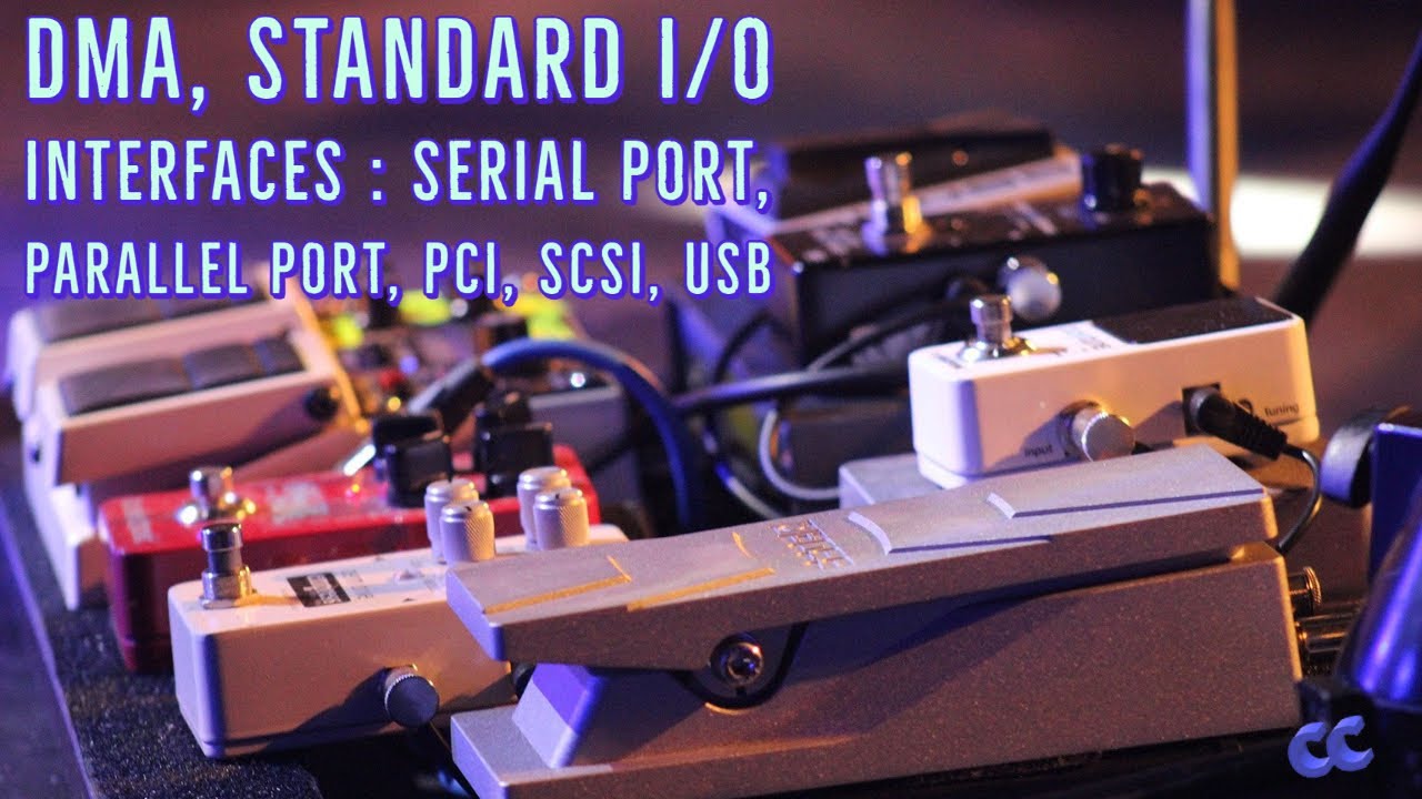 CO 10. DMA, Standard I/O interfaces - Serial port - Parallel port - PCI ...