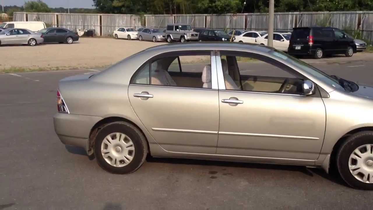 Stock No.2120 TOYOTA COROLLA G 2000 - YouTube