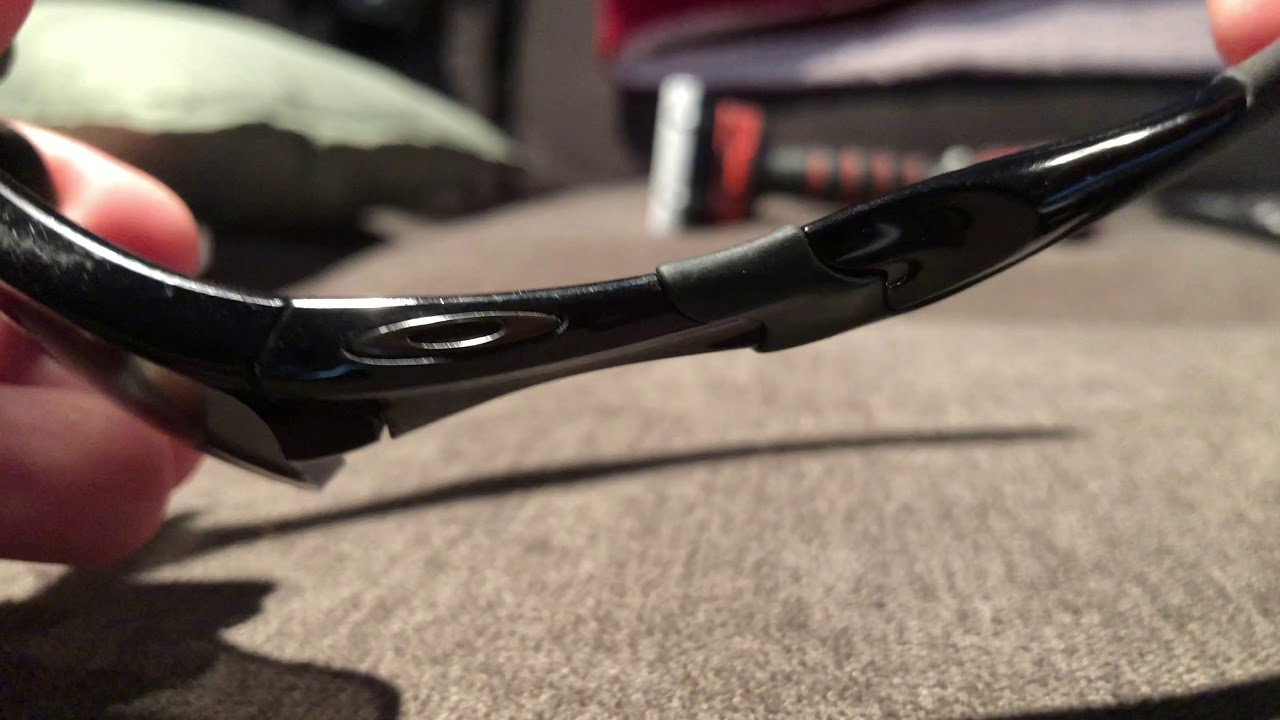 Glasses.com rx oakley hinge issue - YouTube