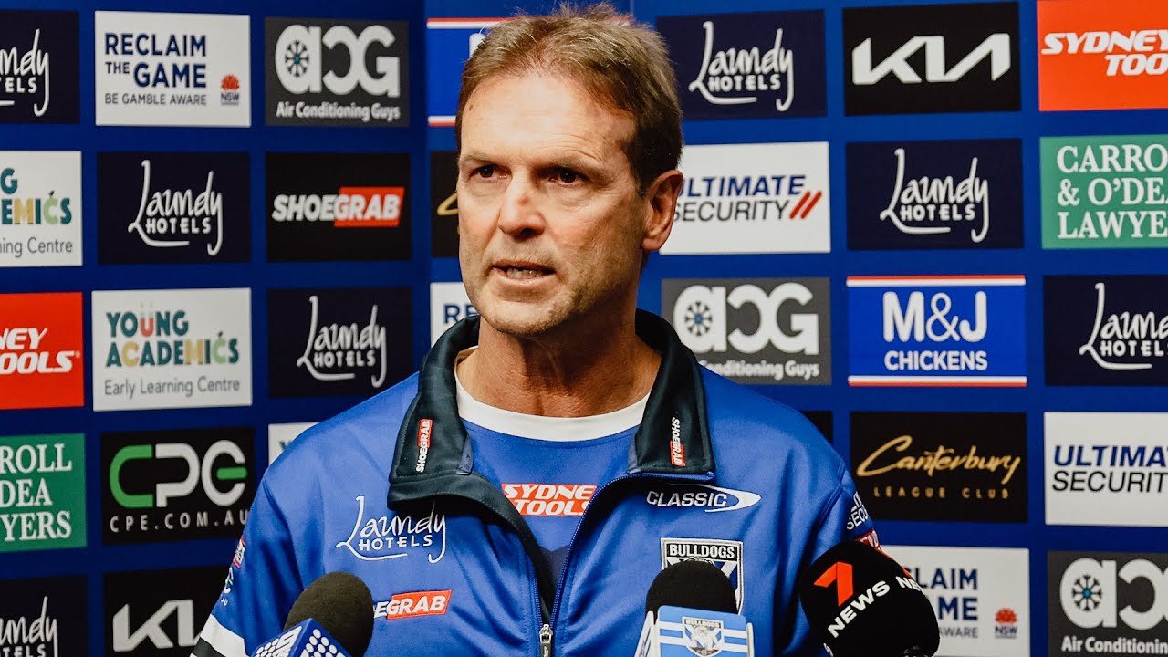 Mick Potter Mid-Week Press Conference: Round 12 v Dragons - YouTube