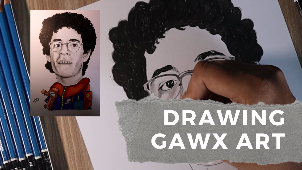 Drawing Gawx Art Face Reveal in my Style | soupart - YouTube