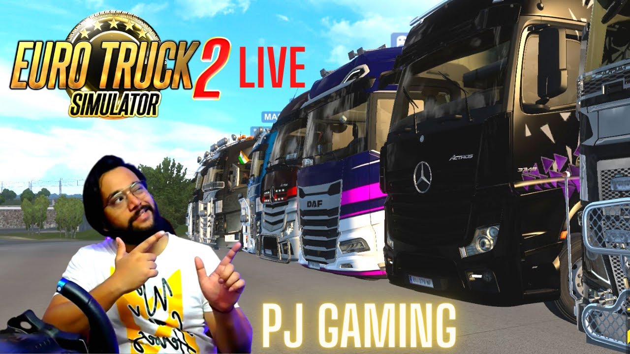 Euro Truck Simulator 2 | Convoy | #ets2 #ats #live | ets2 live | PJ ...
