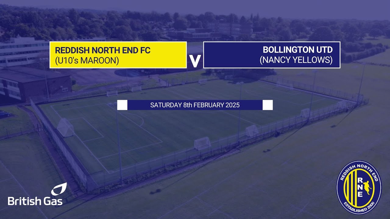 Reddish North End FC U10s Girls (Maroon) | Matchday Vlog | 08.02.2025 ...