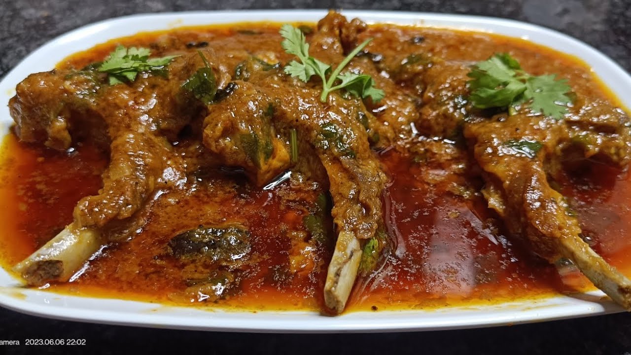 Bakre ka chap kaise bananen | Bakre ka chap - YouTube