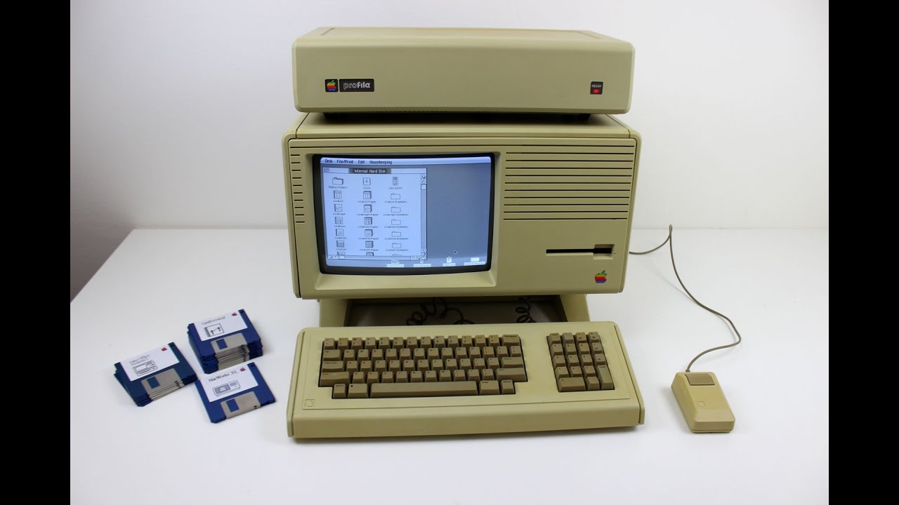Apple Lisa Dualboot Demo - YouTube