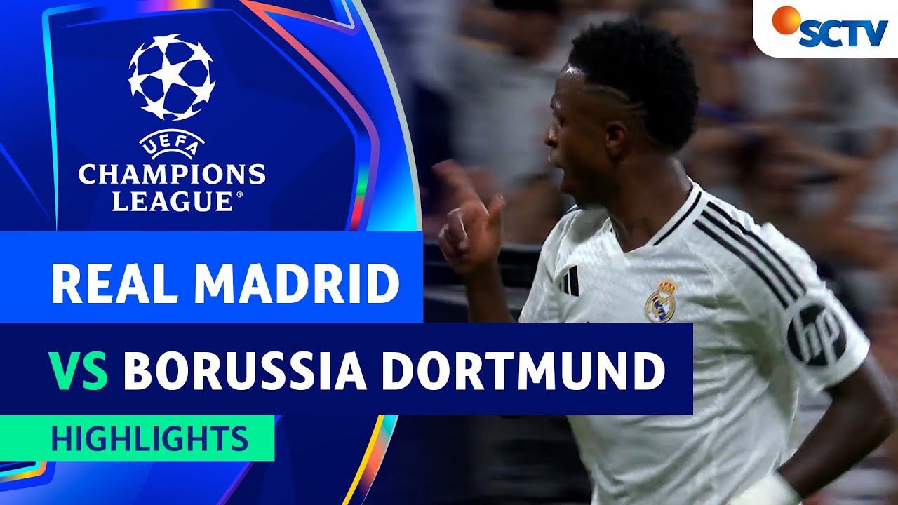 Real Madrid VS Borussia Dortmund - Highlights Liga Champions UEFA 2024/ ...