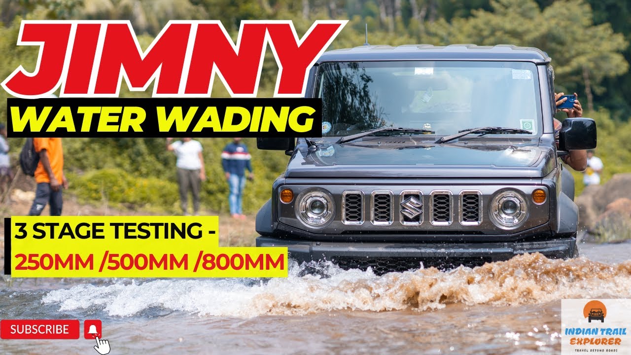 Suzuki Jimny water wading test reveals surprises ! MUST WATCH - YouTube
