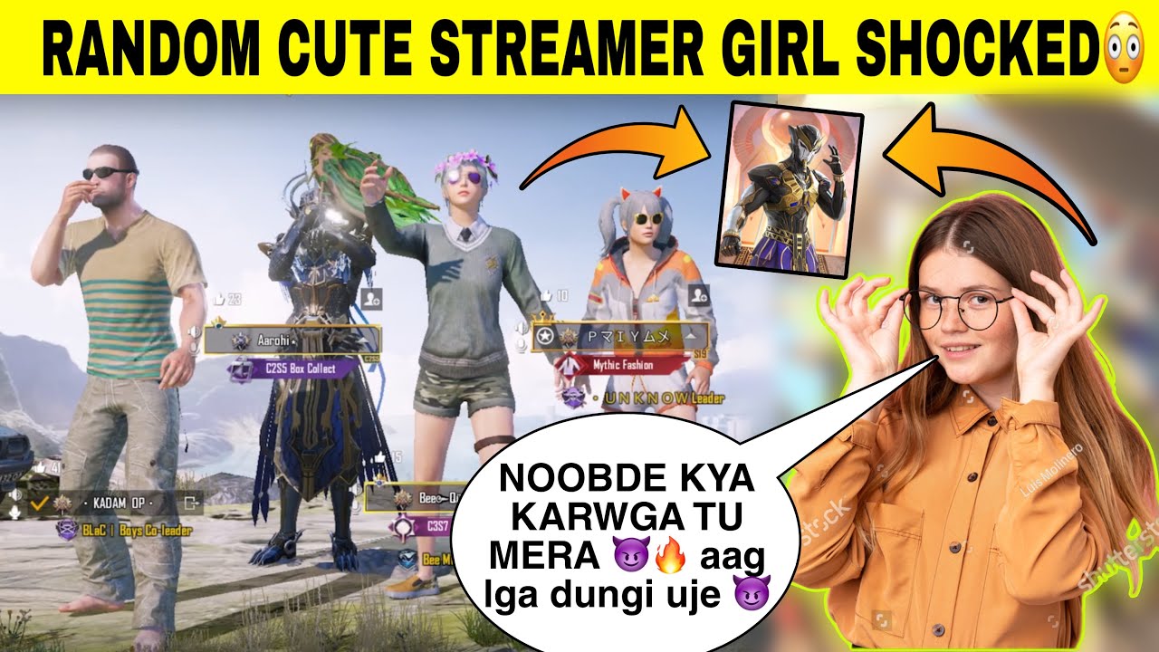 Random Cute Streamer Girl Flirting Me😍She PROPOSED Me After Seeing My ...
