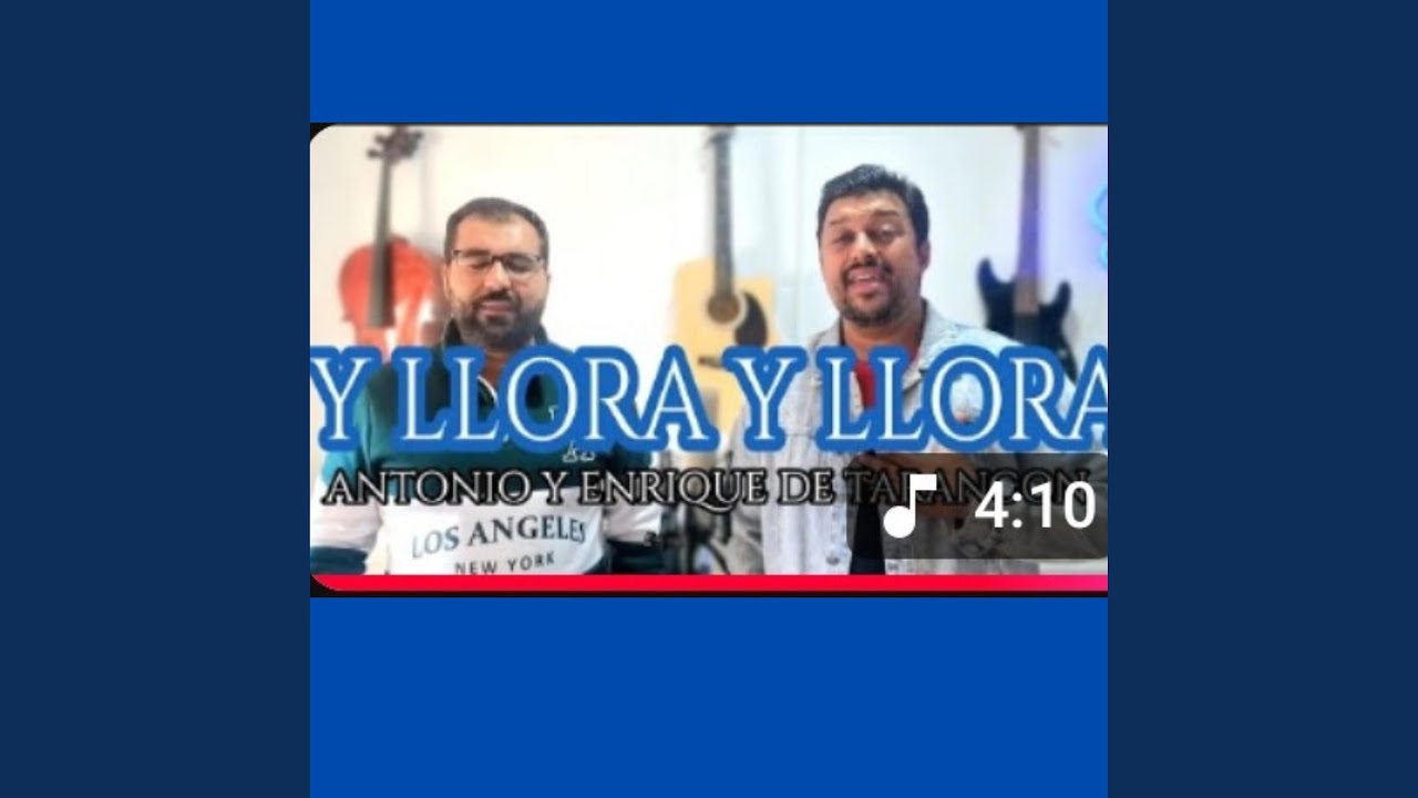 Y llora y llora (feat. Enrique de Tarancon) - YouTube