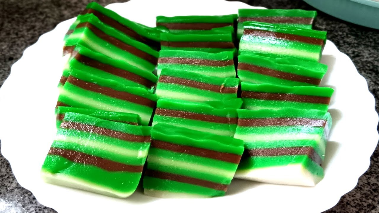 Resep Kue Lapis Dari Tepung Terigu Dan Tapioca Enak manis Dan kenyal ...