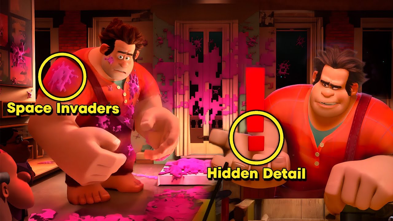 All DETAILS You Missed In WRECK-IT RALPH! - YouTube