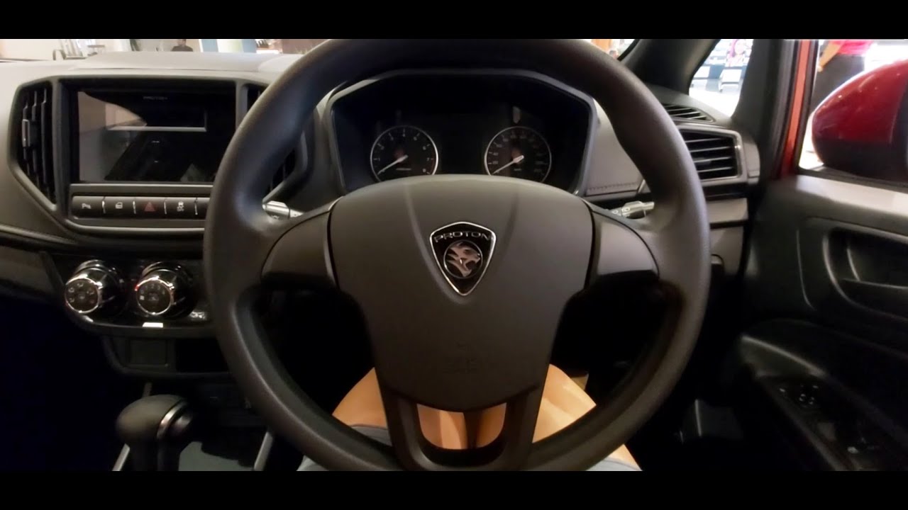 Proton Iriz 1.3 VVT Standard CVT (2020) Interior View - YouTube