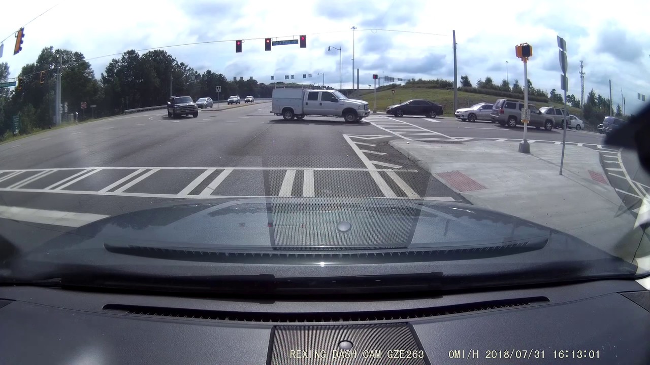Two Cars Run Red Light - YouTube