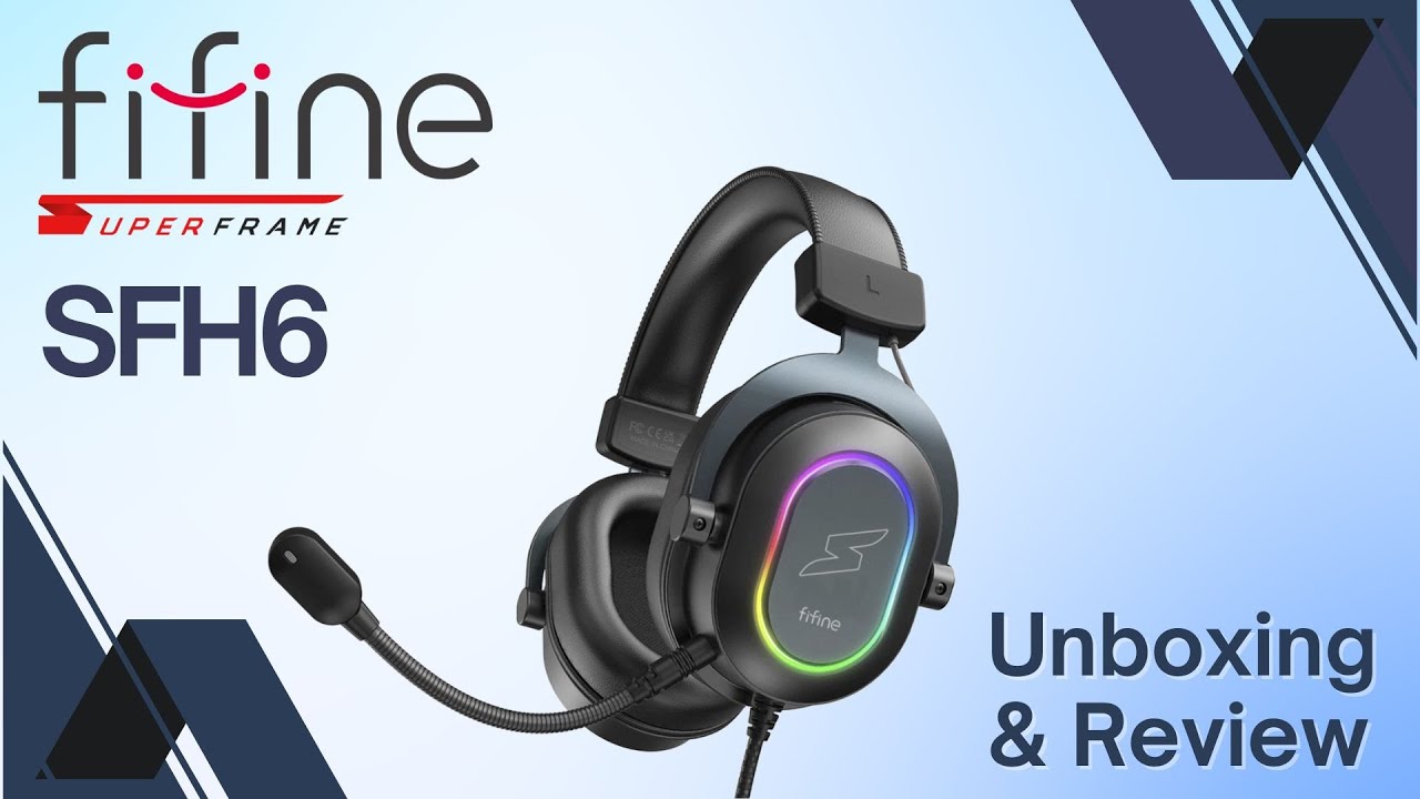 Headset Superframe Fifine SFH6 - YouTube